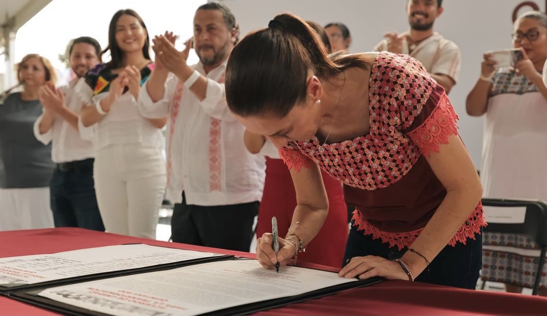 FIRMA CLAUDIA SHEINBAUM ACUERDO DE UNIDAD POR LA TRANSFORMACIÓN EN ...