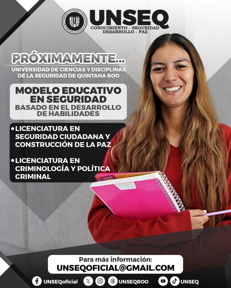 GOBIERNO DE QUINTANA ROO INVITA A JÓVENES ESTUDIAR LICENCIATURAS EN LA UNSEQ | Jaime Farias Informa